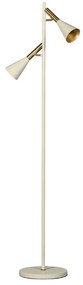 OnaDnes -20% Hoorns Béžová kovová stojací lampa Dibie 158 cm