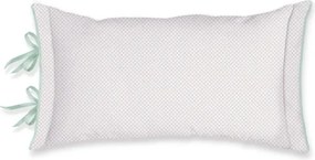 Pip Studio polštář Lodi Garden 35x60cm, off white bílá (Dekorační perkálový polštář s výplní)