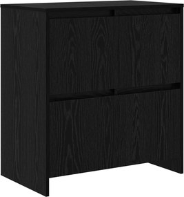 Servírovací skříň 3 ks Černý dub 70 x 41 x 75 cm 3393157