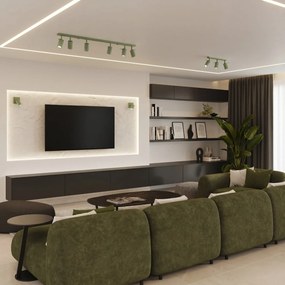 Sollux Lighting Nástěnné svítidlo RING šalvějové