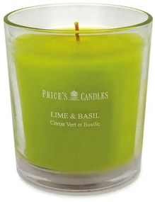 FRAGRANCE vonná svíčka ve skle Limetka & Bazalka - hoření 45h