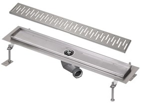 Sanela - Sprchový žlab do prostoru, délka 75 cm, lesklá nerez SLKN 03C