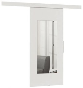 Posuvné dveře Mereno VII 80, Barva: Bíla / Bíla + zrcadlo