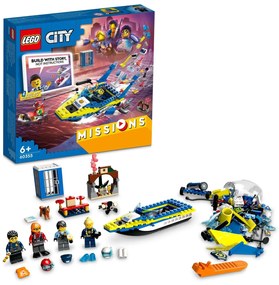 Lego stavebnice lego city 60355 mise detektiva pobřežní stráže