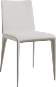 Výprodej Bonaldo designové židle Filly (bílá eko kůže)