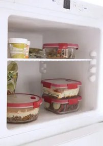 Curver Smart Cook Square Skleněná dóza na potraviny 0.7 l čirá