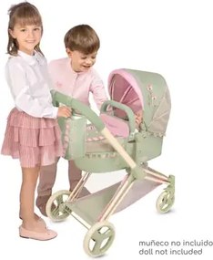 DECUEVAS 81768 Kočárek pro panenky Botanic 2026 / 3 v 1 / skládací / s