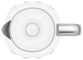 Bílá rychlovarná konvice z nerezové oceli 800 ml Retro Style – SMEG