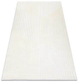 Moderní koberec MODE 8589 geometrická krémová velikost 200x290 cm | krásné koberce cz