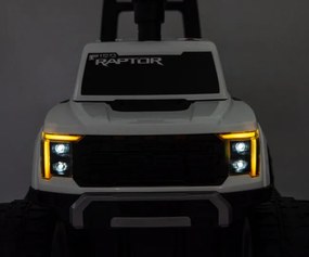 Elektrické autíčko Ford F-150 Raptor bílé