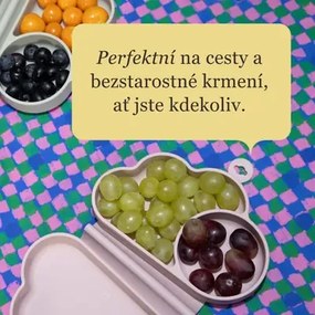 Tommee Tippee Silikonový svačinový box růžová