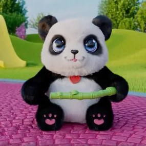 JUST PLAY Plyšová panda furReal Coco / Interaktivní / kotrmelce a zvuk