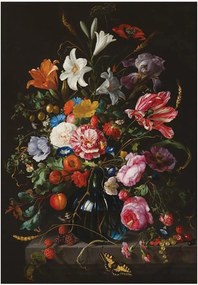Samolepící tapeta Golden Age Flowers V