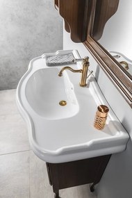 Sapho, VIENNA stojánková umyvadlová baterie s výspustí, bronz, VO002BR