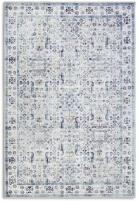 ELLE Decoration, Kusový koberec Imagination New 106042 Cream/Blue z kolekce Elle, 80x150, modrá, ložnice
