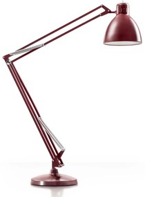 Leucos 0011142 JJ Great, červená stojací lampa se stmívačem, 1x45W LED 2700/3000K, výška 285cm