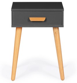 modernHOME Moderní noční stolek, bílý konferenční stolek