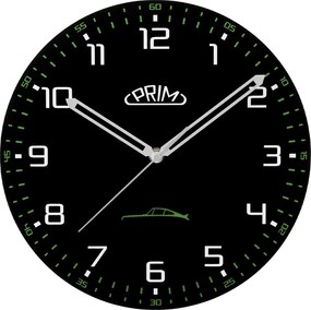 Hodiny PRIM Speedline - černo-zelené