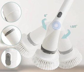 VERK GROUP Elektrický rotační kartáč na spáry a kachličky, TORNADO