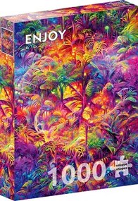 ENJOY Puzzle Tapiserie z džungle / 1000 dílků / od 14 let