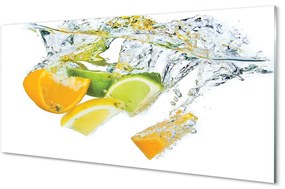akrylový obraz voda citrus 100x50 cm
