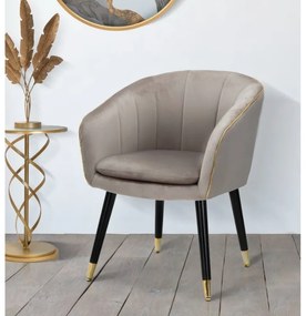 Designové křeslo Dandelion šedé