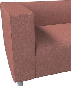 Potah na pohovku Kilppan 4-místná barva hnědá látka pletený vzor