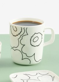 Marimekko Hrnek Oiva Piirto Unikko 250ml bílý