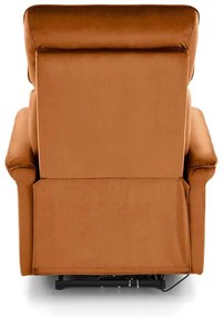 Polohovací křeslo Semir, oranžová