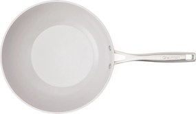 Elmich Nepřilnavá keramická pánev wok Zen Ø 28 cm - hnědá