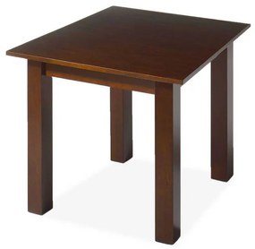 Dřevěný jídelní stůl masivní gumovník Milano 150x90