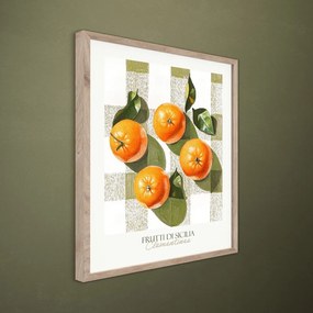 Tištěný obraz s rámem 40x50 cm Mandarines – Styler