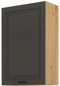 Horní kuchyňská skříňka Sheila 60 G 90 1F (dub artisan + grafit). 1040903