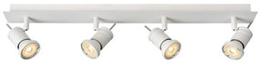 Lucide 17990/20/31 - LED bodové svítidlo TWINNY-LED 4xGU10/4,5W/230V bílé 63 cm