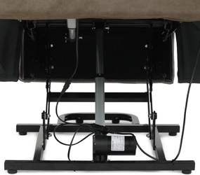 Autronic Polohovací křeslo s elektrickým ovládáním TV-Q8668 Barva potahu: Šedá