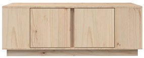 Konferenční stolek 110x50x40 cm masivní borové dřevo - Default Title