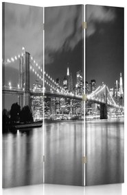 Gario Paraván Panorama Brooklynského mostu Rozměry: 110 x 170 cm, Provedení: Klasický paraván