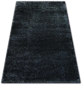 Kusový koberec Shaggy Narin černý 120x170cm