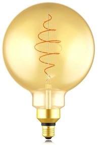 Stmívatelná zlatá LED žárovka NORDLUX Deco globe 8,5 W