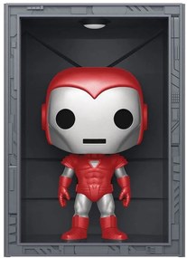 Funko pop! marvel - hall of armor: iron man model 8 silver centurion px exclusive