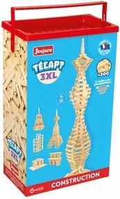 Jeujura  Dřevěná stavebnice Técap 3XL 300 dílů / od 4 let