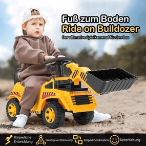 Costway Rypadlo s pojezdem s nastavitelnou lopatou a úložným prostorem pod