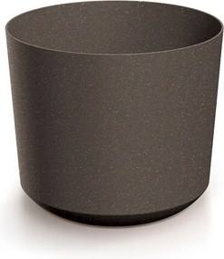 PRO Květináč TUBO ECO WOOD kávový 29,2cm