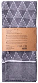 Ocelově šedé kuchyňské utěrky 50 x 70 cm, 2 kusy - Basic Ambiente (596412)