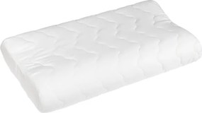 Bellatex Polštář anatomický 60x33 cm , výška je 9-11 cm Prošev, bílá