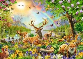 Ravensburger Lesní zvířata / 200 dílků / od 8 let
