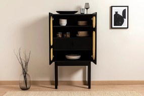 Kalune design Příborník SIMONA černý