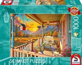 SCHMIDT Puzzle Horská veranda / 1000 dílků