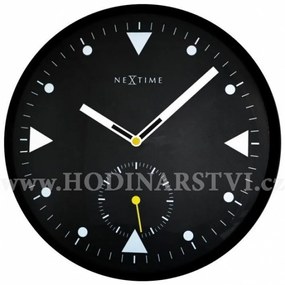 Hodiny NEXTIME 3049 32cm Serious Black