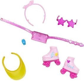 Mattel Barbie deluxe módní panenka - trendy bruslařka / od 3 let